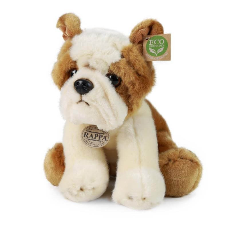 RAPPA Plišasti kuža Buldog 26 cm - Kreativne igrače