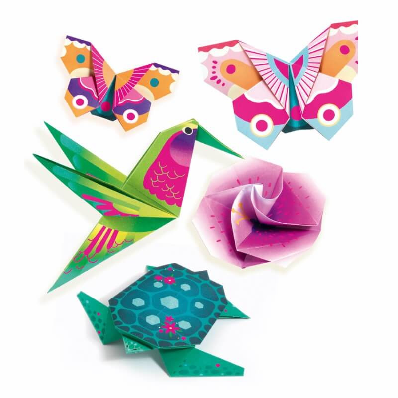DJECO Origami za otroke Tropic - Kreativne igrače
