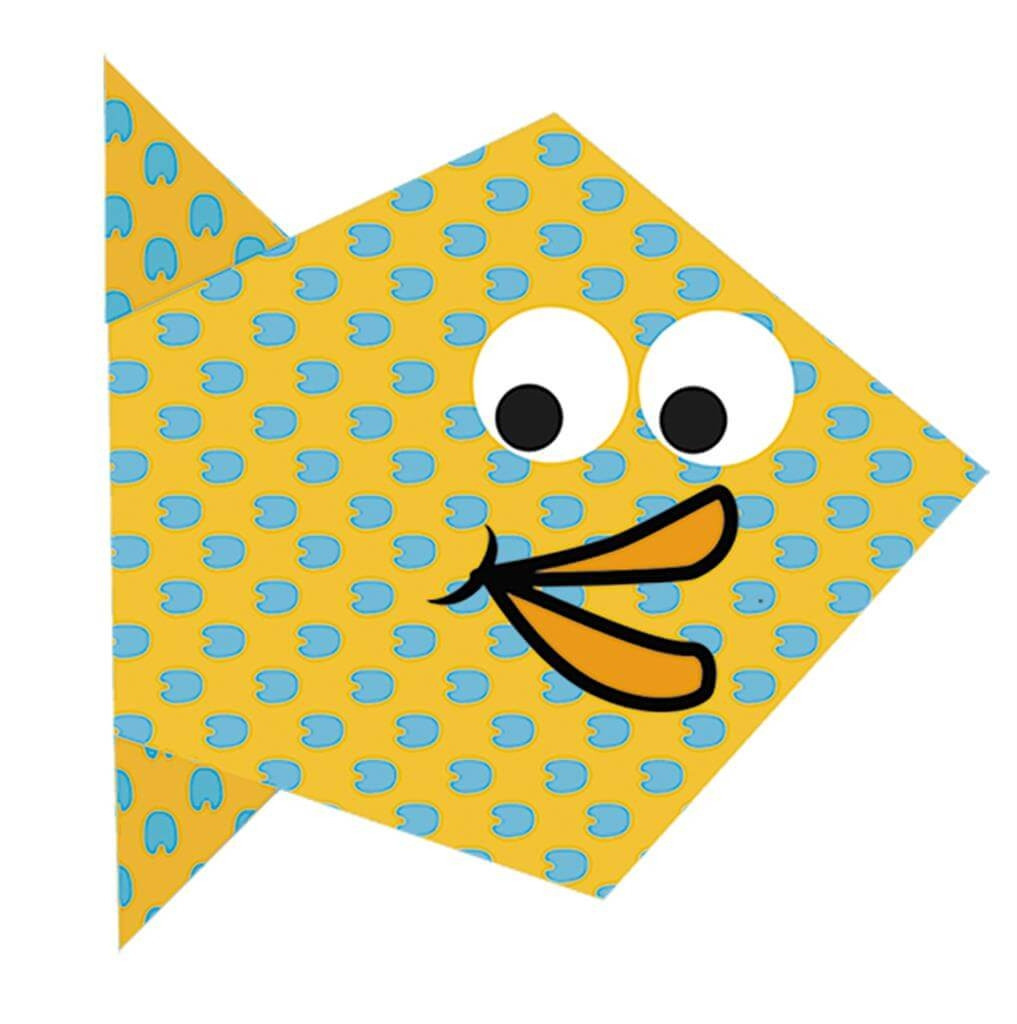 FRIDOLIN Origami za otroke Riba - Kreativne igrače