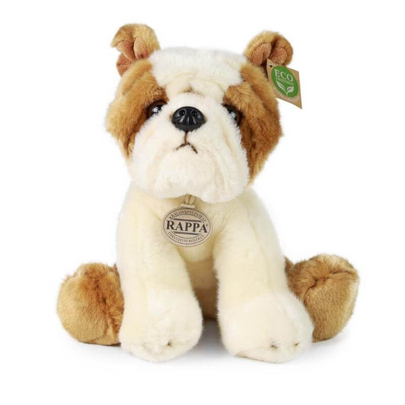 RAPPA Plišasti kuža Buldog 26 cm - Kreativne igrače